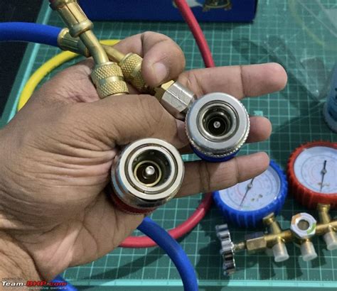Diy How To Recharge Your Cars Ac Refrigerant Team Bhp