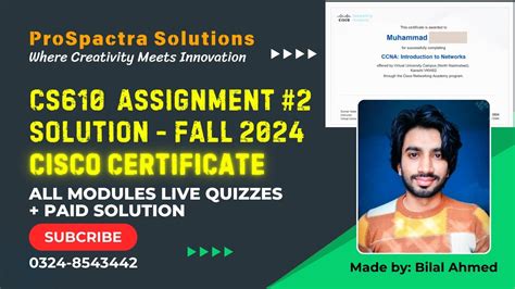 Cs610 Assignment 2 Fall 2024 Solution Cisco Cs610 Cisco Assignment 2