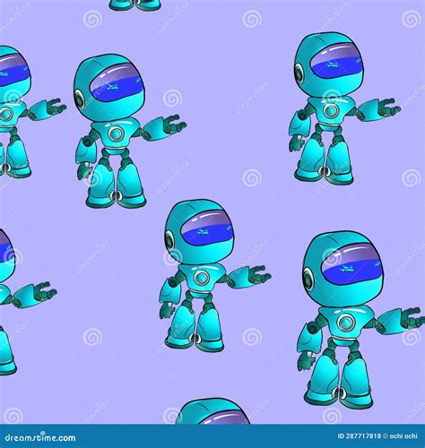 Robot With Background Background With Artificial Intelligence Card Temp Royalty Free Stock