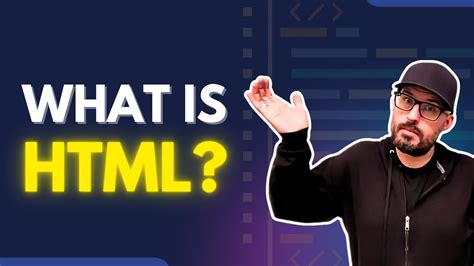 What Is Html Exploring The Basics Youtube