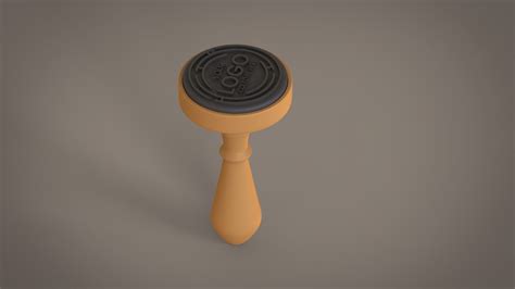Rubber Stamp 3d Model