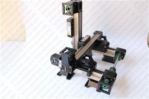 Mjunit 3 Axis Xyz Glue Dispensing Side Standing Synchronous Belt Sliding Table Linear Module
