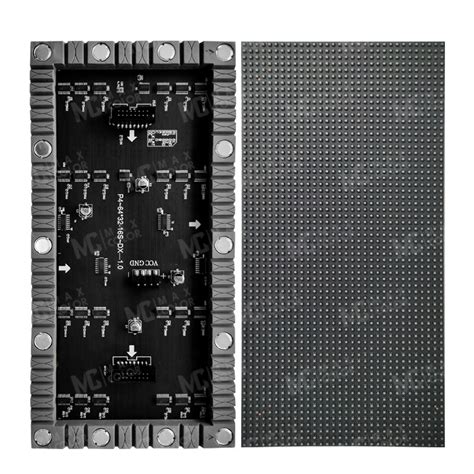 Soft Flexible LED Screen Module Indoor P4 256X128mm Maxcolorvisual