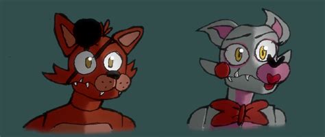 Foxy And Mangle 2015 By Kerzid On Deviantart