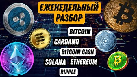 Вся крипта продолжит снижение сегодня Прогноз Битокоин Биткоин Кэш Эфириум Солана Рипл