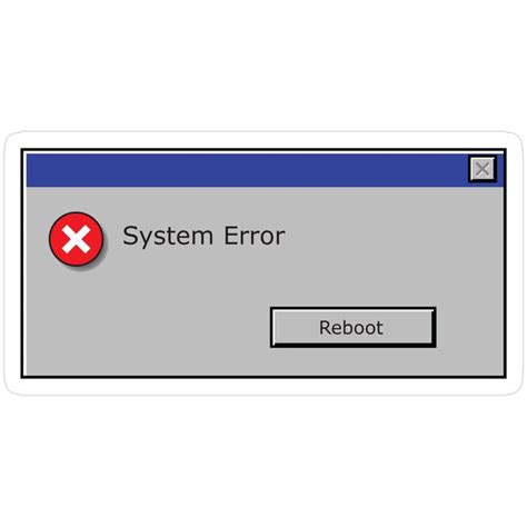 Windows System Error Sticker Windows System System Buy Windows