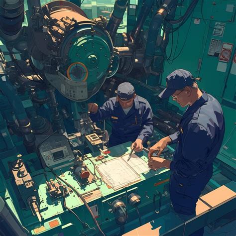 Engineering Efficiency Premium Ai Generated Image