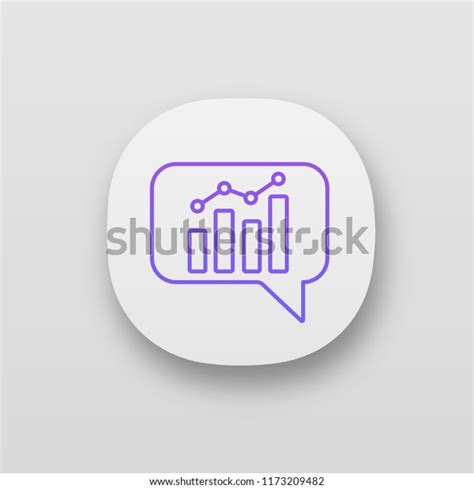 Chatbot Graph App Icon Uiux User Stock Vector Royalty Free 1173209482 Shutterstock