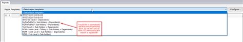 Solved Report Templates Auto Populate Dropdowns Autodesk Community