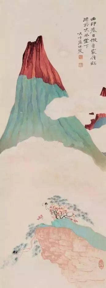 五位大师画笔下的醉美秋色张大千吴冠中秋山