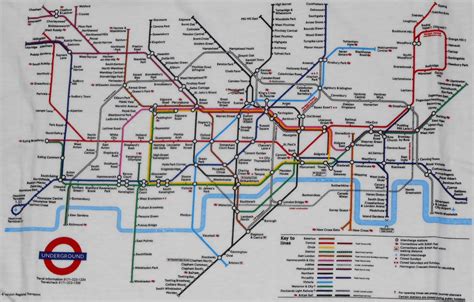London Underground Map Shirt 1994 A London Souvenir Sh… Flickr