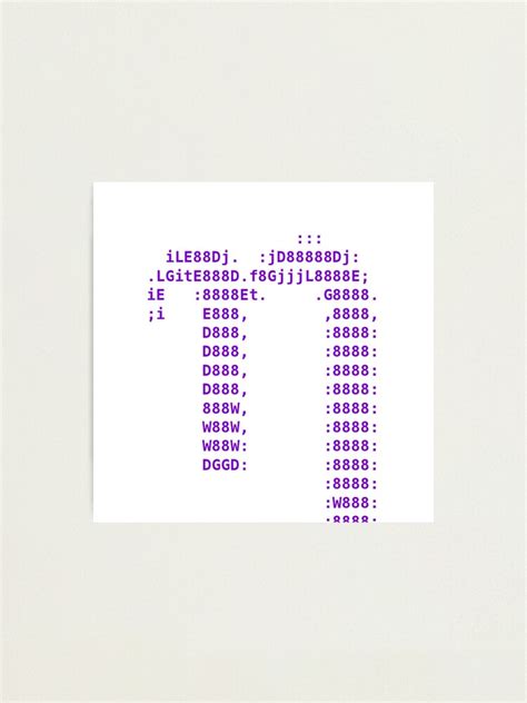 Nano Nano Text Editor Logo Photographic Print For Sale By Typo N