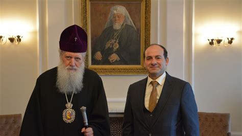 Патриарх Неофит прие на среща посланика на Сирия Новини бг