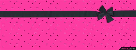 Black And Pink Facebook Covers