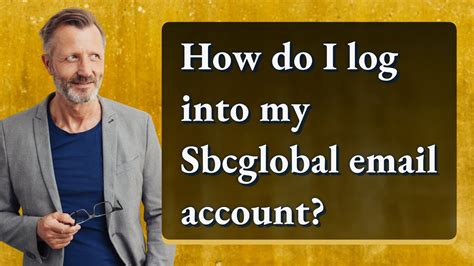 How Do I Log Into My Sbcglobal Email Account Youtube