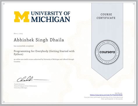 abhishek singh dhaila on linkedin python coursera programmingforeverybody learningjourney