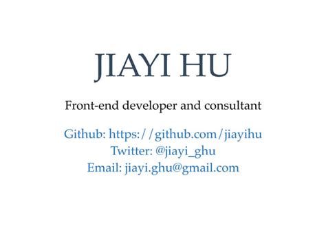 Automatic Ui Documentation Angular Day 2017 Ppt