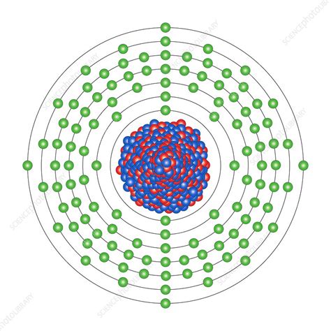 Flerovium Atomic Structure Stock Image C0131857 Science Photo Library