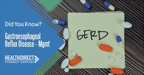 Did You Know Gerd Management Healthdirect
