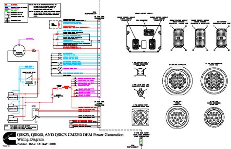 Qsk23 Qsk60 And Qsk78 Cm2250 Oem Power Generation Wiring Diagram