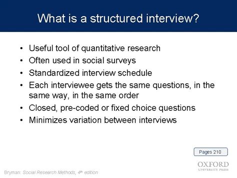 What Is A Structured Interview Useful Tool Of