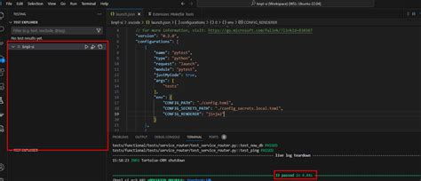 Python How To Add Env Variable To Pytest In Vscode For The Side Bar Stack Overflow