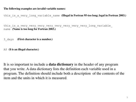 Ppt Programming For Nuclear Engineers Lecture 3 Basic Elements Of Fortran Powerpoint