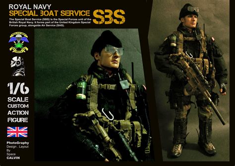 Custom The Royal Navy Special Boat Service Sbs One Sixth