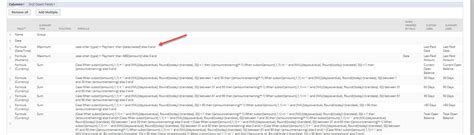 saved search group by sum comment sum over partition by min