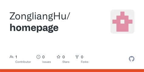Homepageindexhtml At Main · Zonglianghuhomepage · Github
