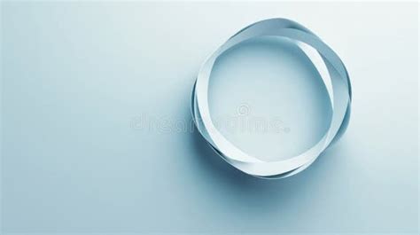 Circular Recycling Loop Symbolizes Sustainable Consumption With