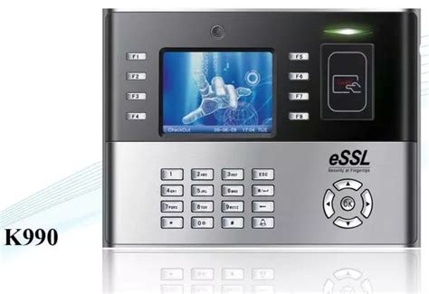 Buy ESSL Standalone RFID Time And Attendance System K990 Online At Best Prices Industrybuying