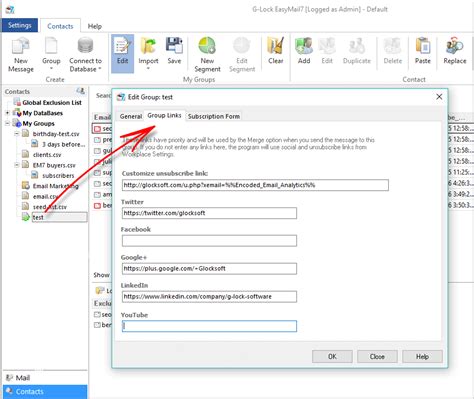 How To Add The Unsubscribe Link To The Message And Process Unsubscribes