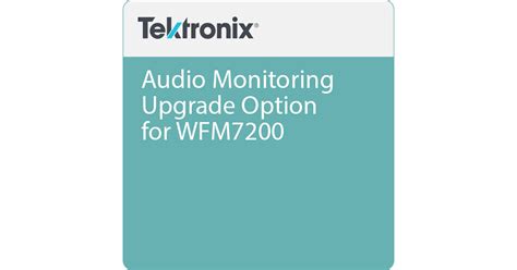 Telestream Audio Monitoring Upgrade Option For Wfm7200 Wfm720up