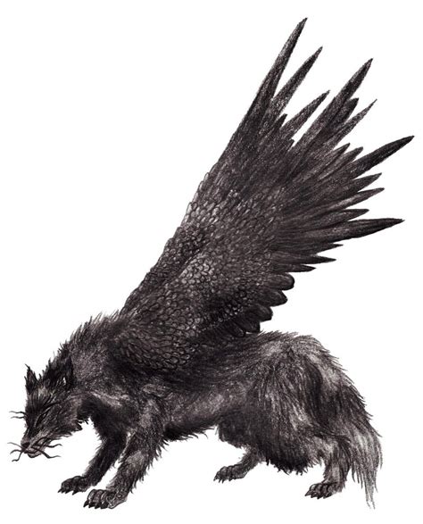 The Multicolored Diary Folklore Thursday About That Winged Wolf