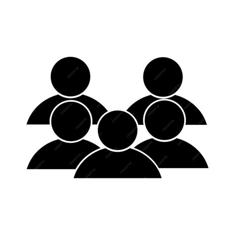 Premium Vector People Team Icon Vektor