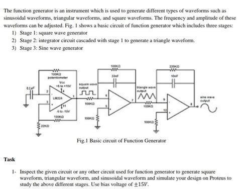 Solved The Function Generator Is An Instrument Which Is Used