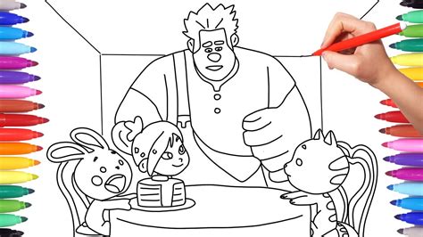 Wreck It Ralph 2 Coloring Pages [2025]