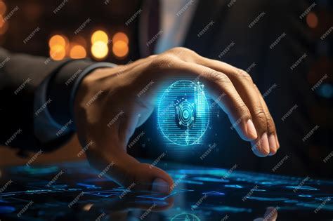 Premium Photo Secure Biometric Access