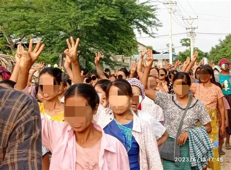 မြိုင်မြို့နယ်တွင် စစ်အာဏာရှင် တော်လှန်ရေး ချီတက် ဆန္ဒပြ Khit Thit Media