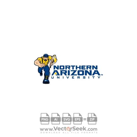 Northern Arizona University Lumberjacks Logo Vector Ai Png Svg