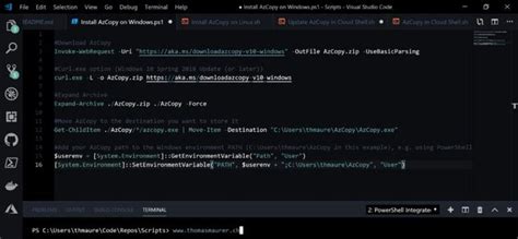 How To Install Azcopy For Azure Storage Thomas Maurer