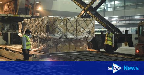 Life Saving Medical Equipment Flown From Scotland To India Stv News