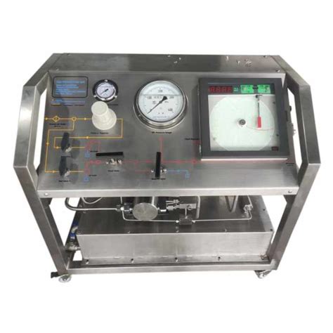 Hydrostatic Pressure Testing Equipment With Paper Chart Recorder