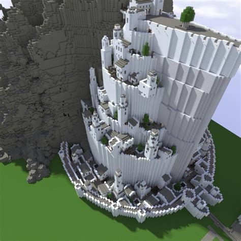 Минас тирит майнкрафт схема - 80 фото