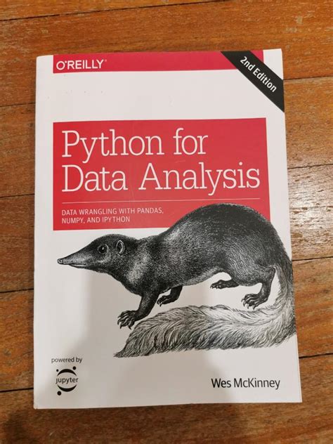 Python For Data Analysis 2nd Ed Wes Mckinney Hobbies And Toys Books And Magazines Textbooks On