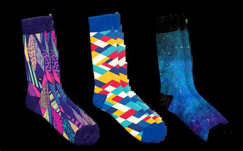 Create Custom Sublimated Socks Vivid All Over Printing Premium