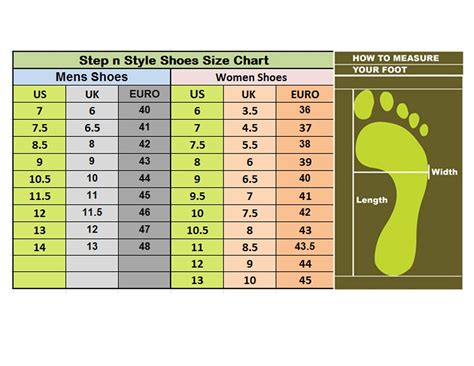 European Shoe Size To Uk European To British Shoe Sizes Online New