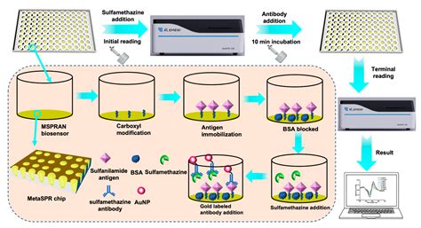 A Metasurface Plasmonic Analysis Platform Combined With Gold
