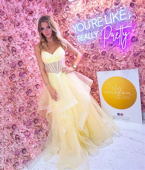 Belle Lemon Instaglam Prom